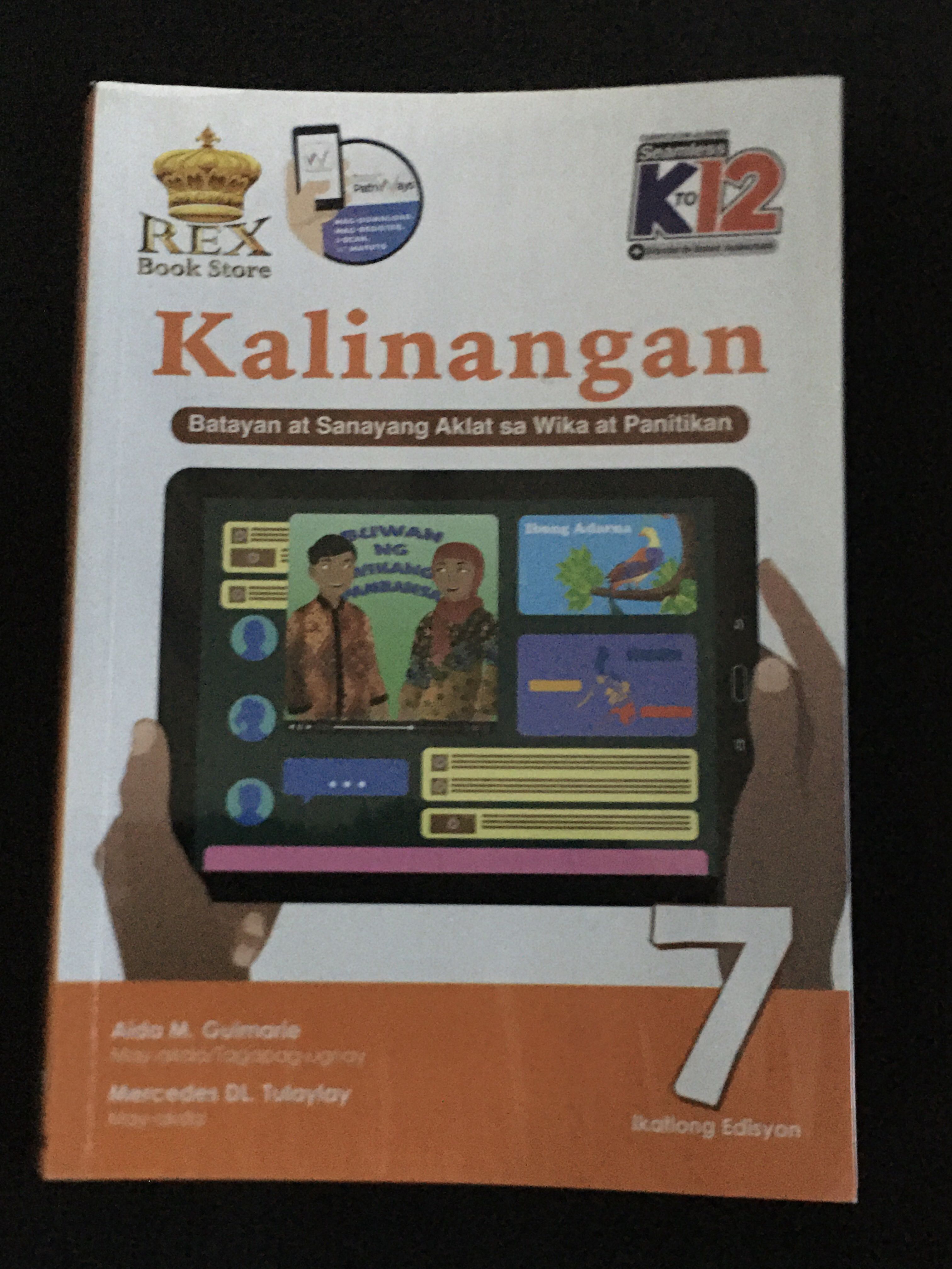 Kalinangan Grade 7 Filipino Textbook - New, Hobbies & Toys, Books ...