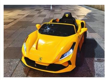 Kids Electric Car Ferrari Spider F8 Kid Car Ferrari F8 Kids Electric ...
