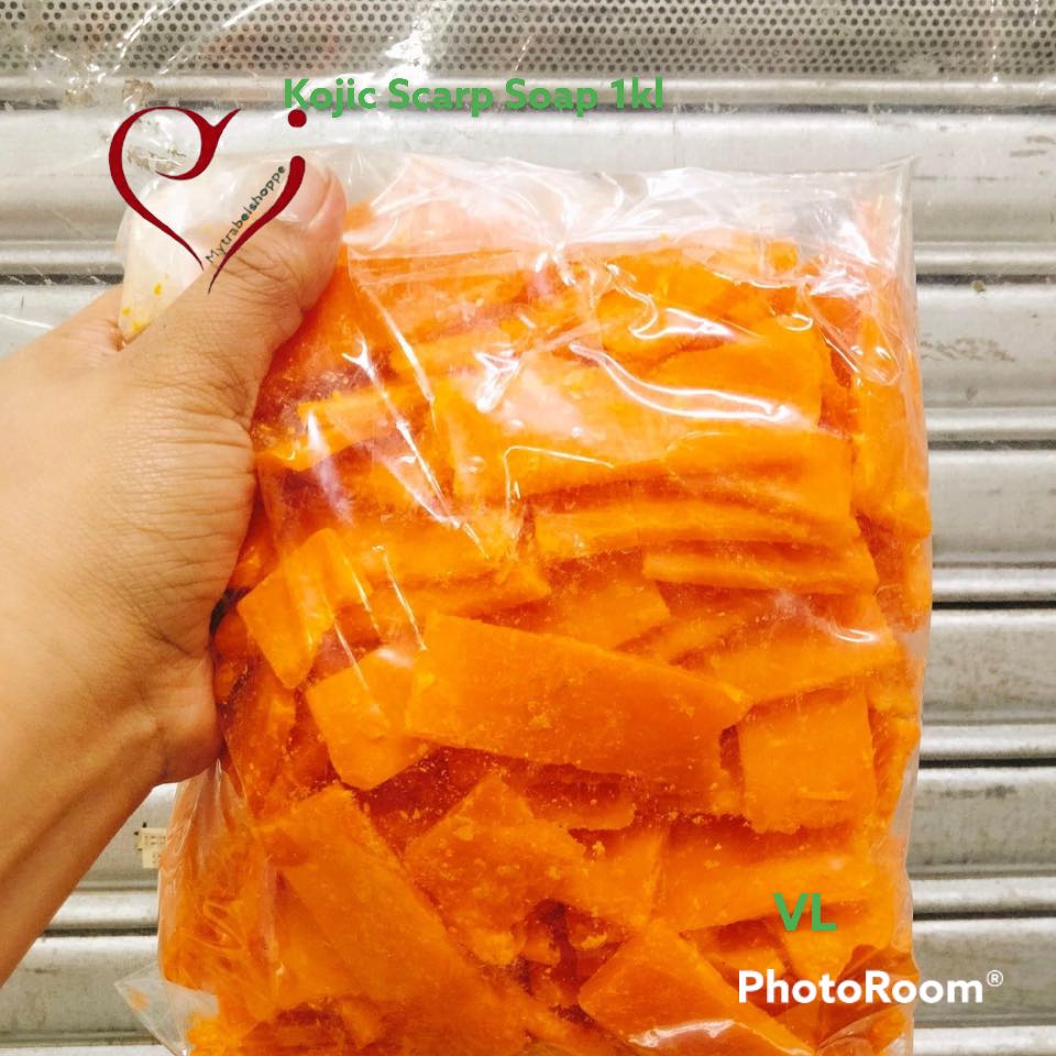 Kojic Scrap Soap, Beauty & Personal Care, Bath & Body, Bath on Carousell