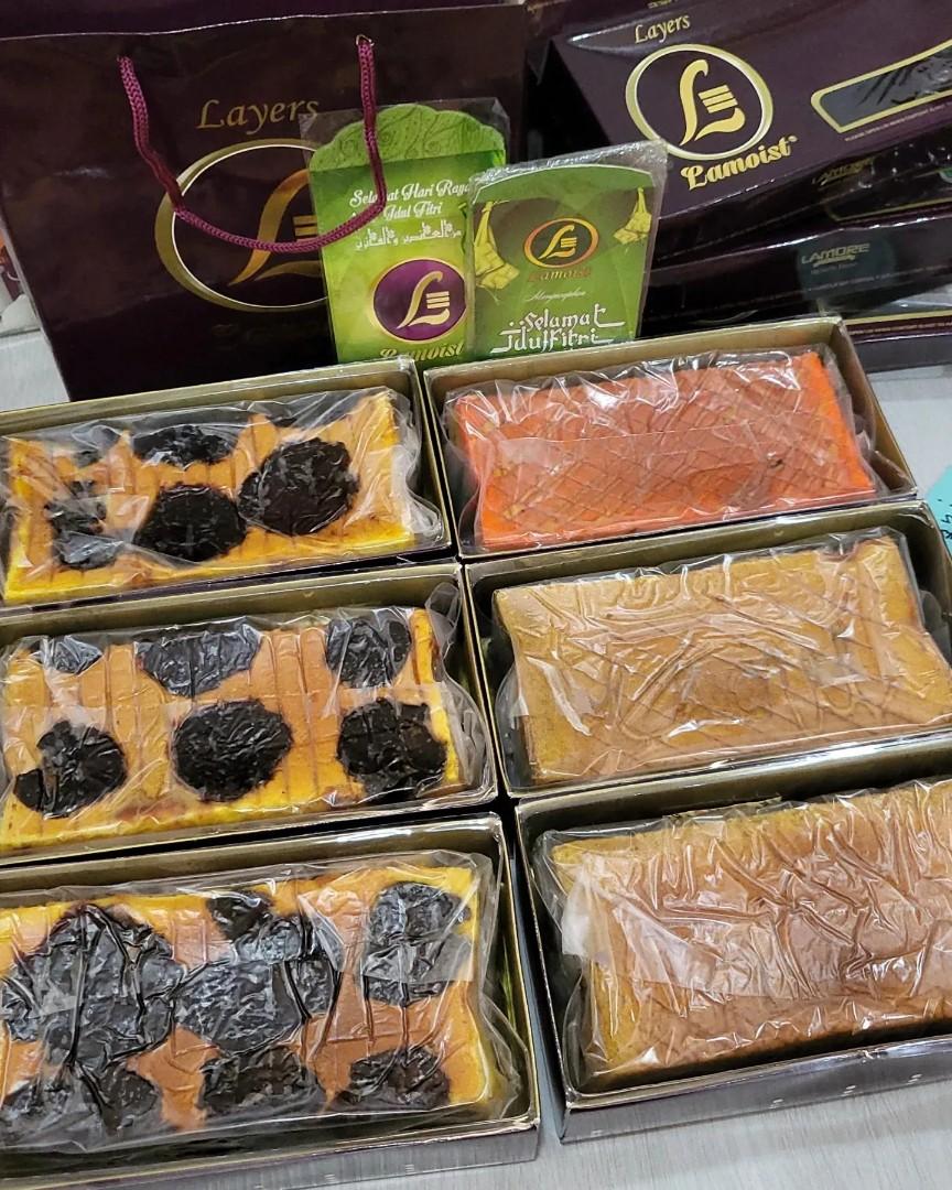 Lamoist Layers Kueh Lapis And Bika Ambon, Food & Drinks, Homemade Bakes ...