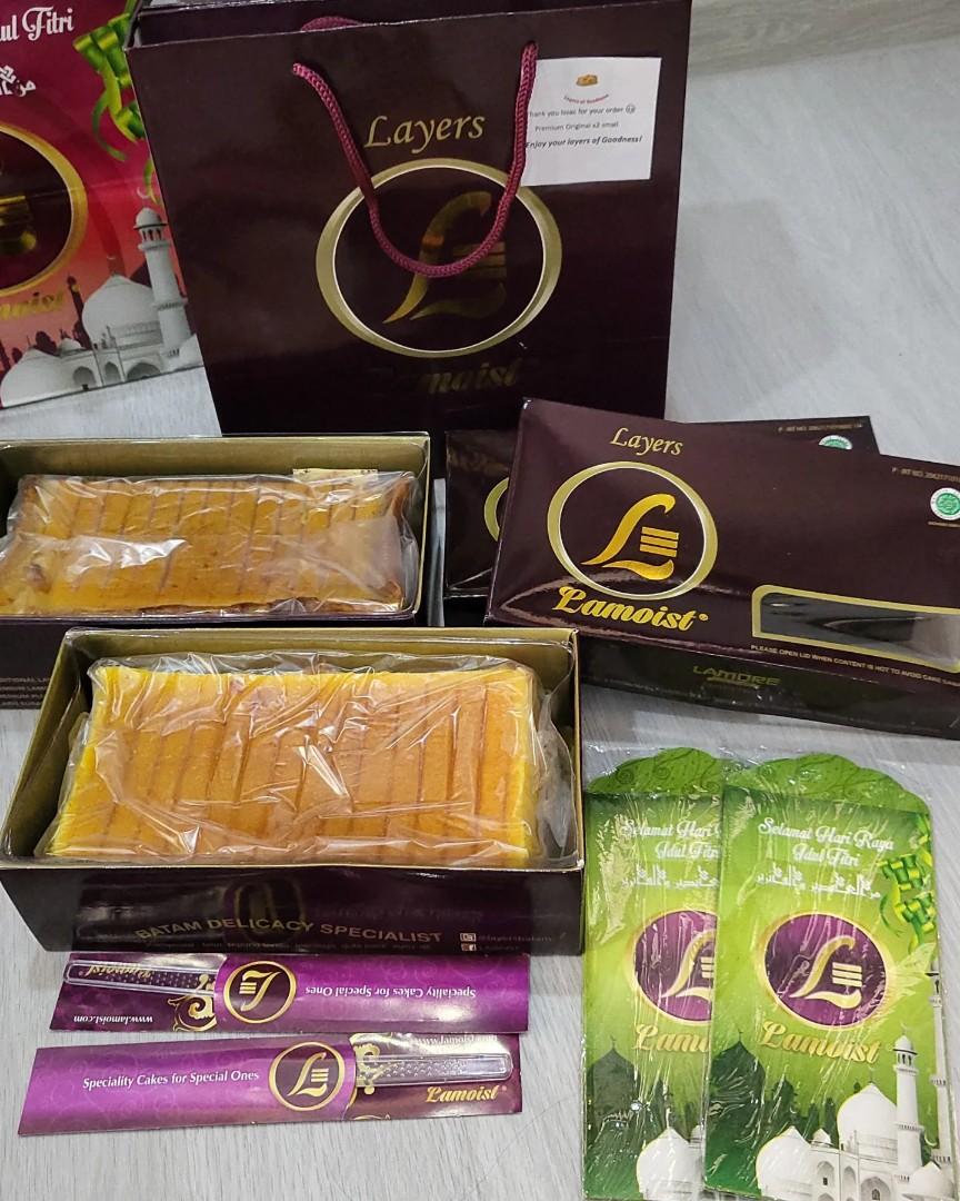 Lamoist Layers Kueh Lapis And Bika Ambon, Food & Drinks, Homemade Bakes ...