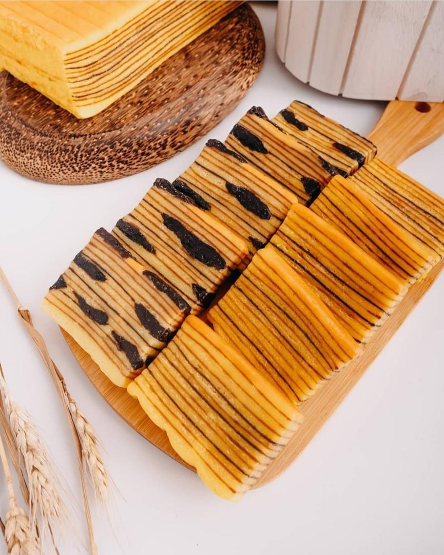 Lamoist Layers Kueh Lapis And Bika Ambon, Food & Drinks, Homemade Bakes ...