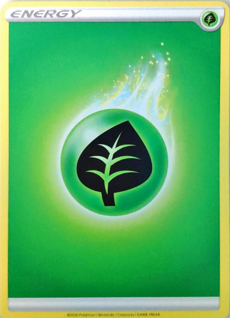 Leaf grass Pokemon cards TCG energy cards pack 2020, Hobbies & Toys ...