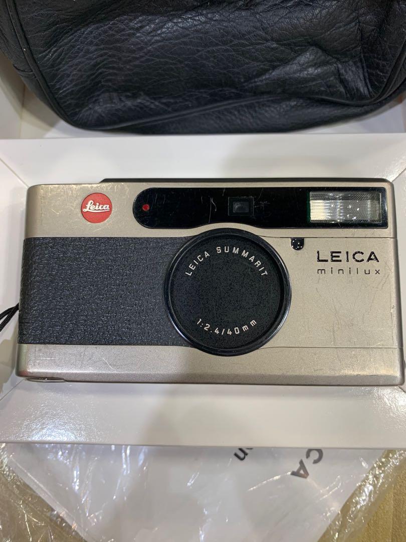 Leica minilux 40mm f2.4 film camera, 攝影器材, 相機 - Carousell