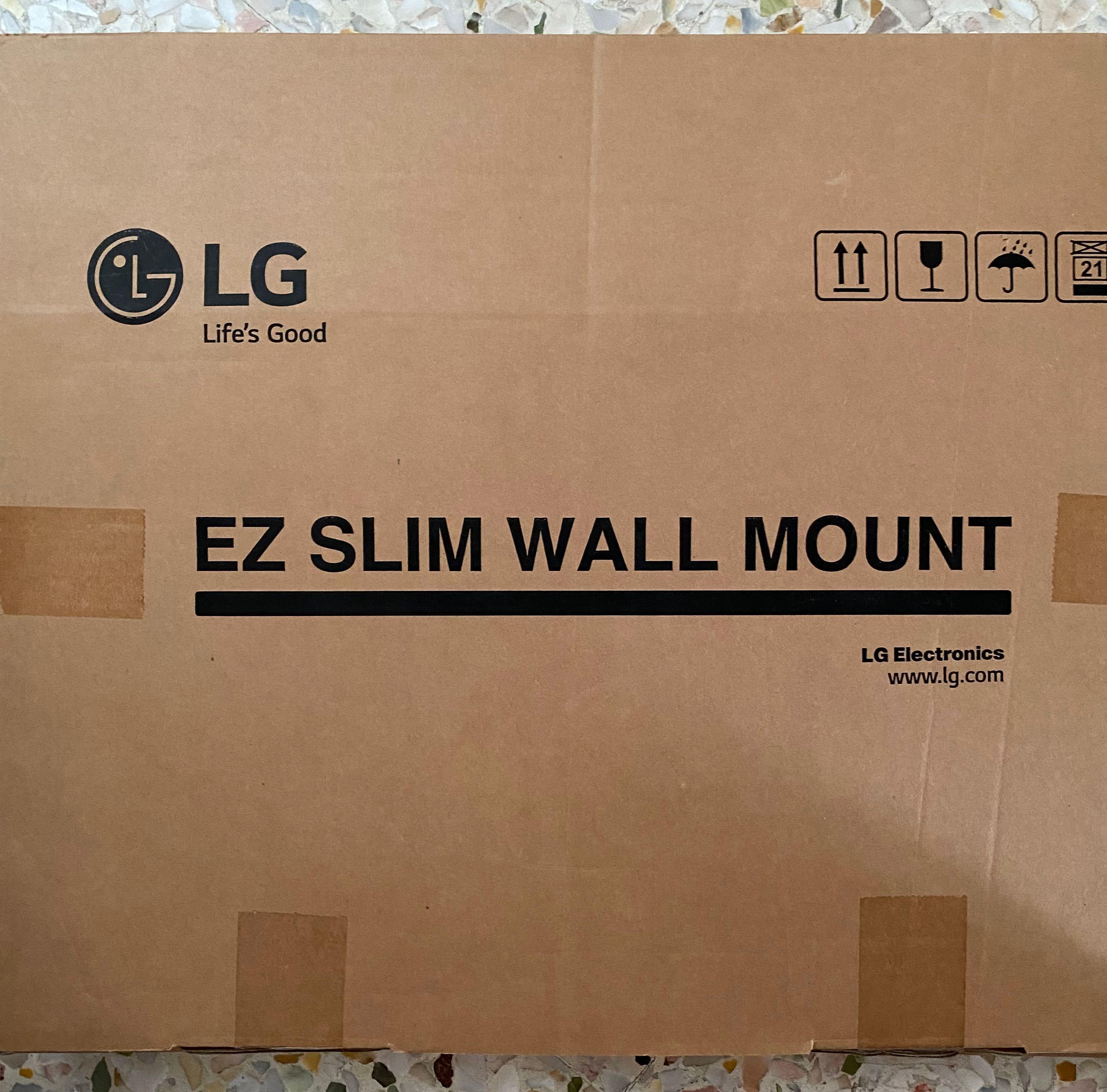LG ez slum wallslum wall mount lsw350b, TV & Home Appliances, TV ...