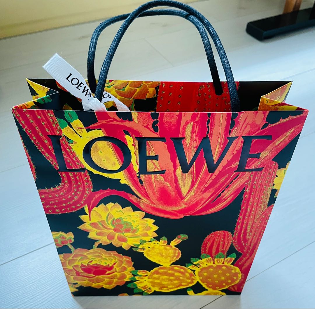 Loewe paper bag, Everything Else on Carousell