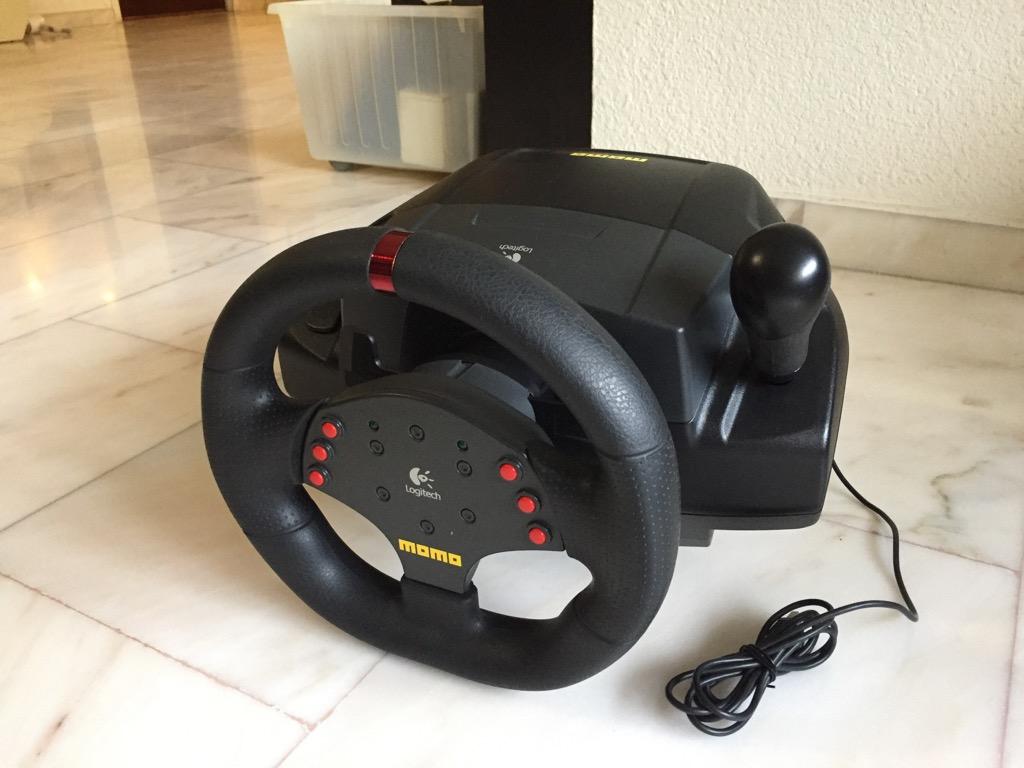 Logitech MOMO Racing Wheel, Video Gaming, Gaming Accessories ...