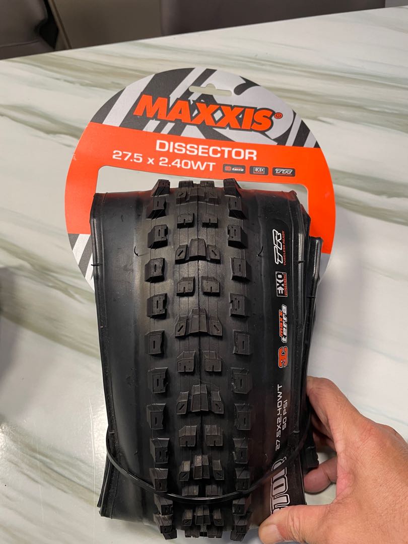Maxxis Dissector new, Sports Equipment, Bicycles & Parts, Parts ...