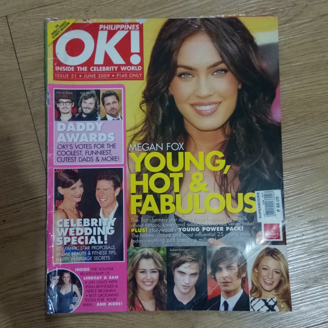 Megan Fox - Ok! Philippines, Hobbies & Toys, Books & Magazines ...