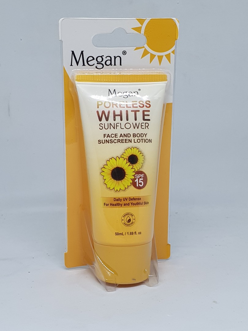 Megan Sunscreen Sunblock for Face and Body spf15 on Carousell