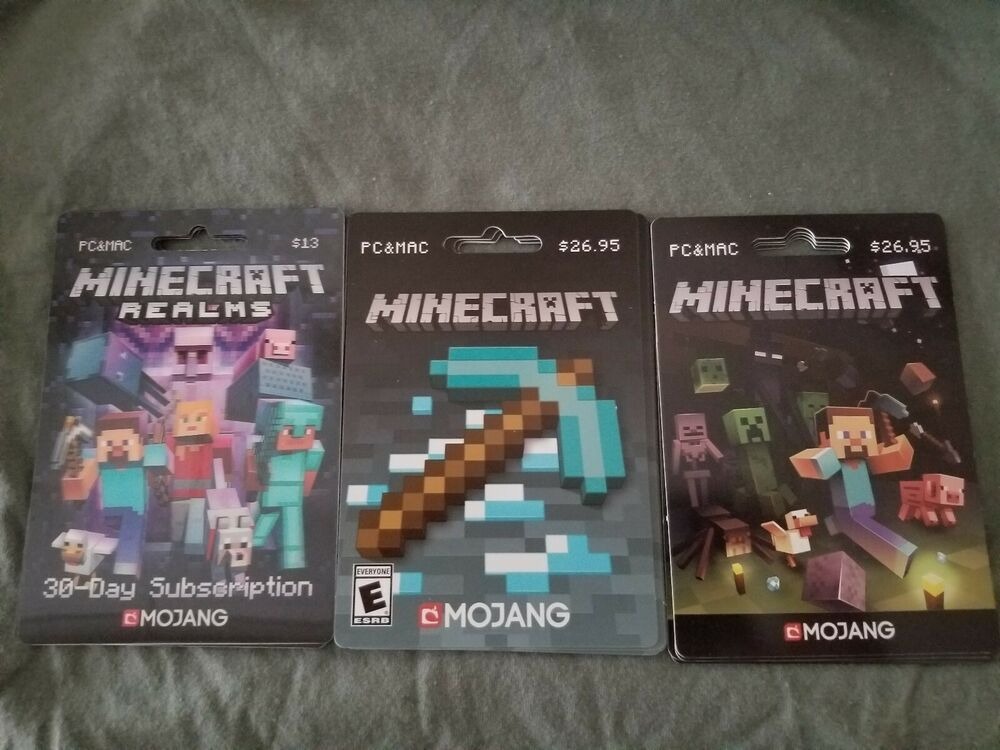 Minecraft Java edition, 電子遊戲, 遊戲機配件, 遊戲禮物卡及帳戶 - Carousell