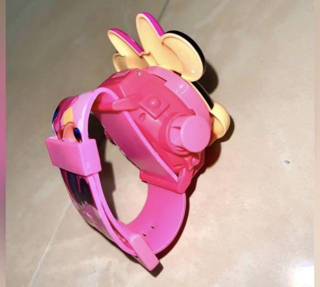 MINNIE MOUSE PROJECTOR WATCH, Babies & Kids, Babies & Kids Fashion on ...