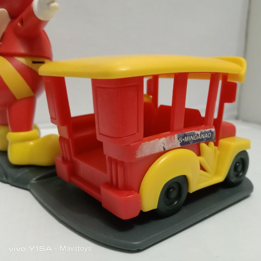 MT - JOLLIBEE JEEPNEY DISPLAY, Hobbies & Toys, Toys & Games on Carousell
