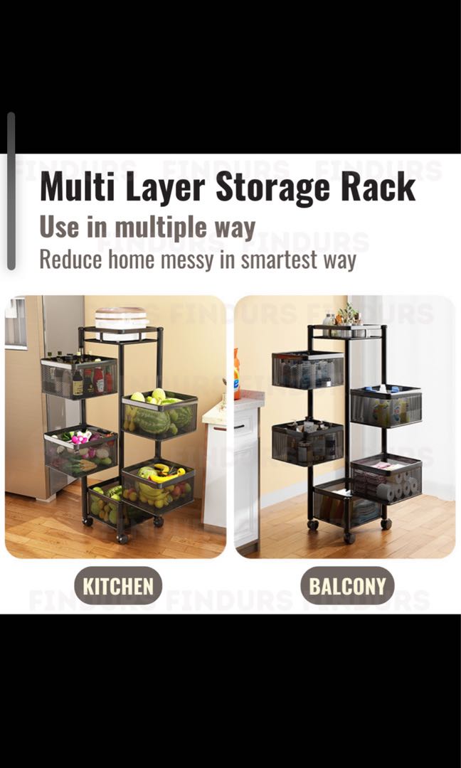 Multi layer Storage Racks, Furniture & Home Living, Furniture, Shelves ...
