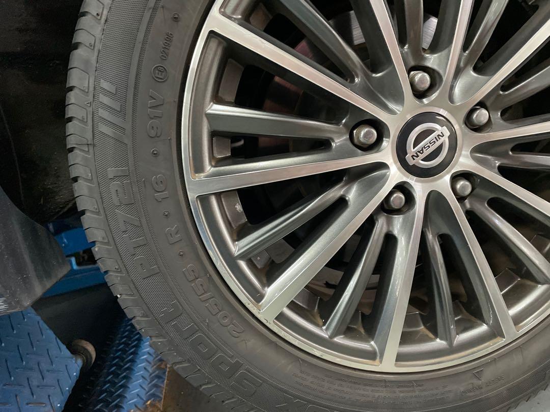 Nissan Sylphy Original Rims with Tyres, Car Accessories, Tyres & Rims ...