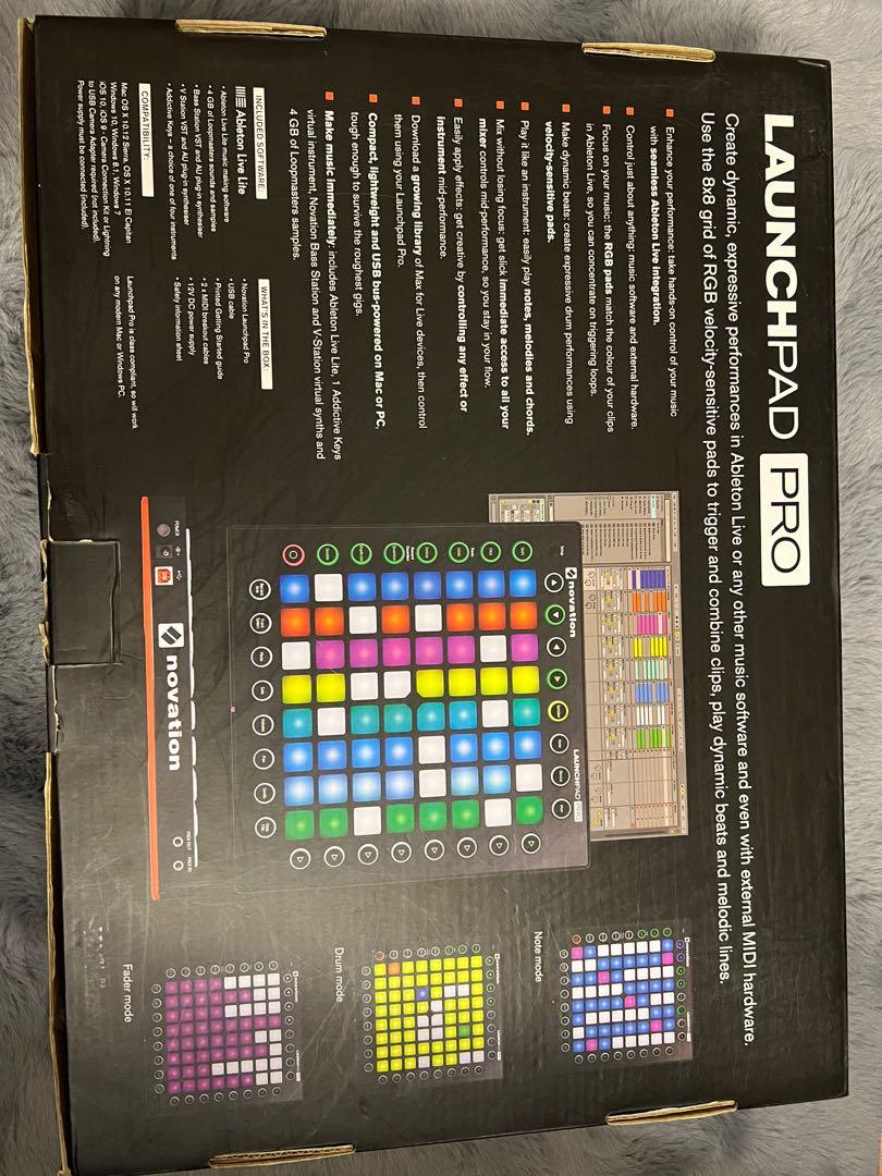 Novation Launchpad Pro Pad Controller With 64 Velocity and Touch ...
