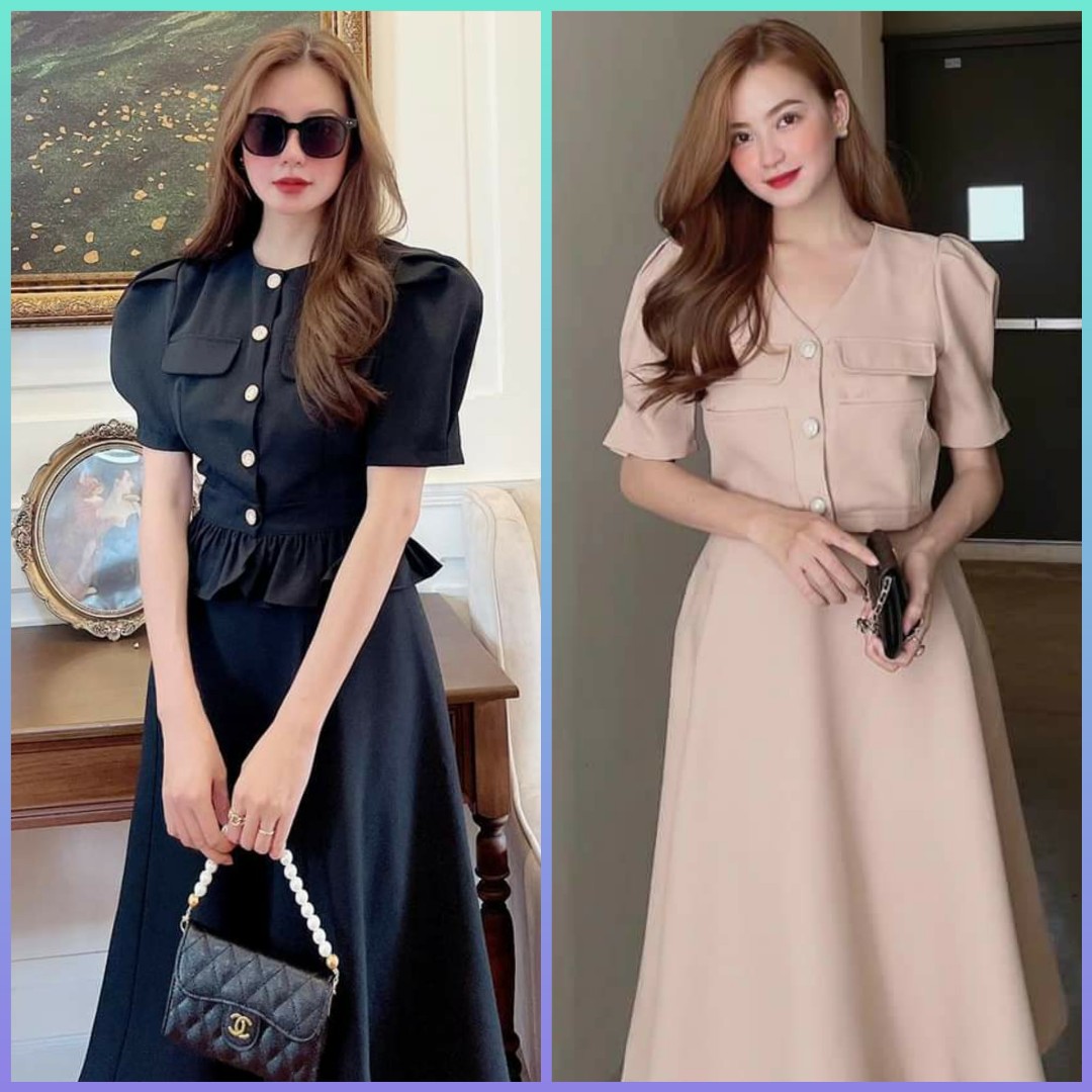 Nude Color Coords/Formal Wear, Women's Fashion, Dresses & Sets, Dresses ...