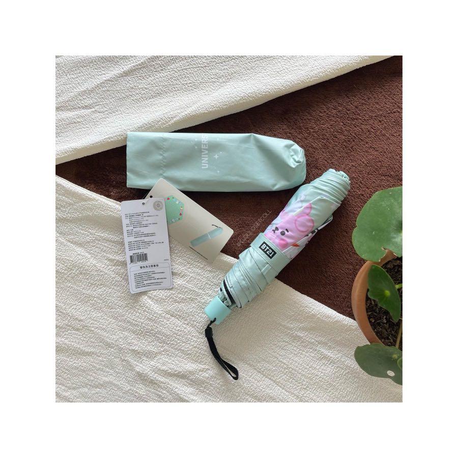 Official BTS BT21 Umbrella Cosmed x Taiwan Line Friends, Hobbies & Toys ...