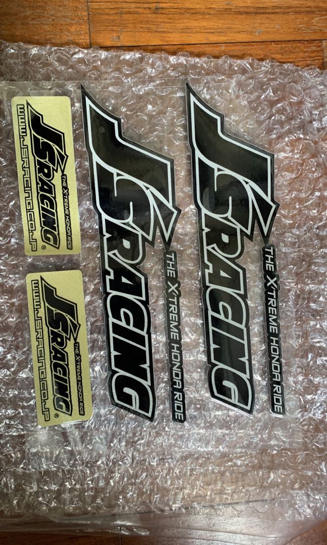 Original J’s Racing decal, Car Accessories, Accessories on Carousell