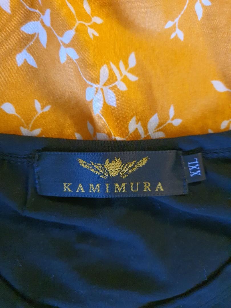 [AUTHENTIC]Original Kamimura, Japanese designer unique black T-shirt ...