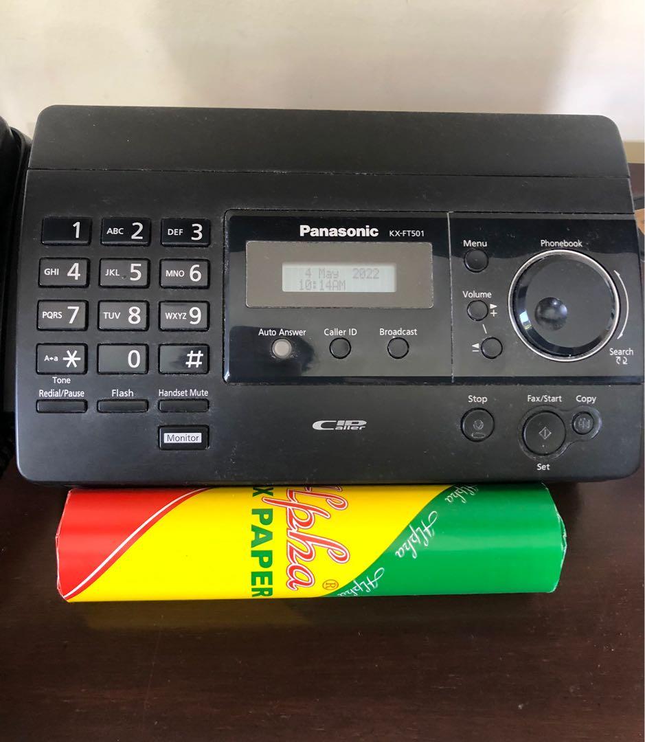Panasonic TeleFax Machine, Computers & Tech, Office & Business ...