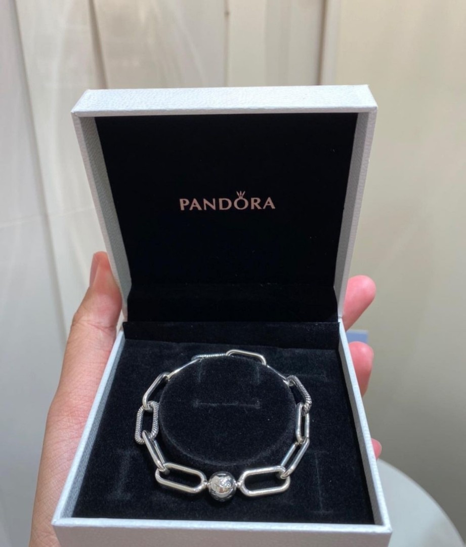 Pandora me link bracelet in silver, Women's Fashion, Jewelry ...