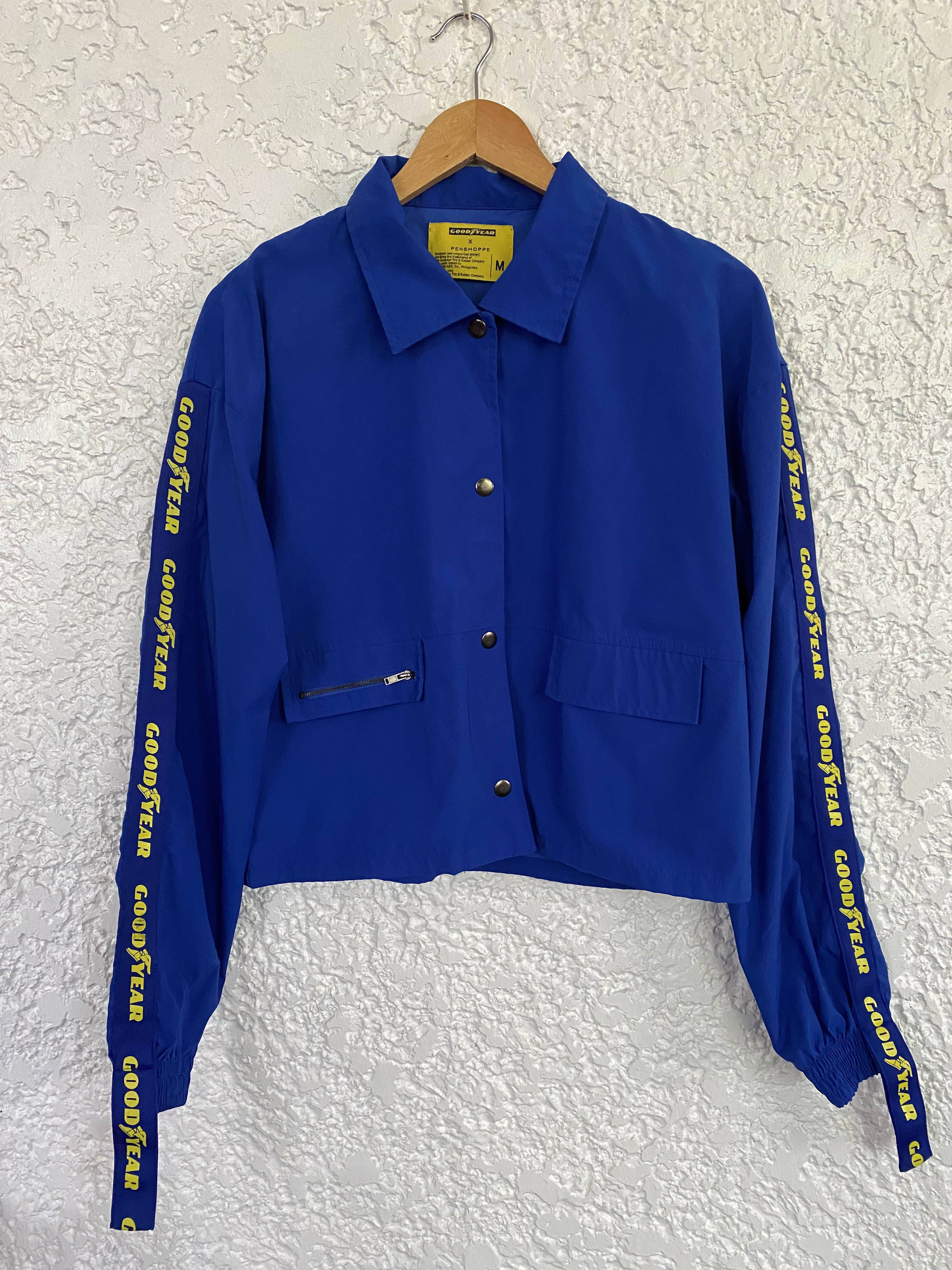 Penshoppe x Goodyear jacket, Women's Fashion, Coats, Jackets and ...
