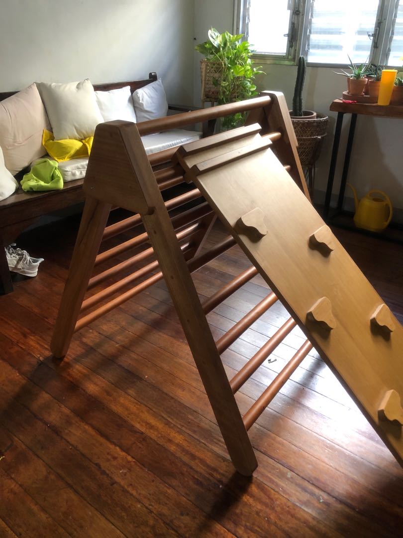 Foldable Montessori Pikler Triangle on Carousell