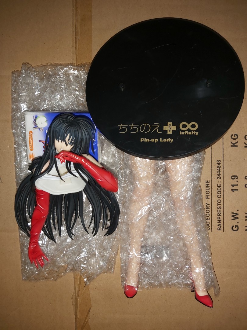 絕版超罕稀有品 Wanimagazine Pin-up Lady Infinity Gal Figure Collection枱頭擺設玩具模型 ...