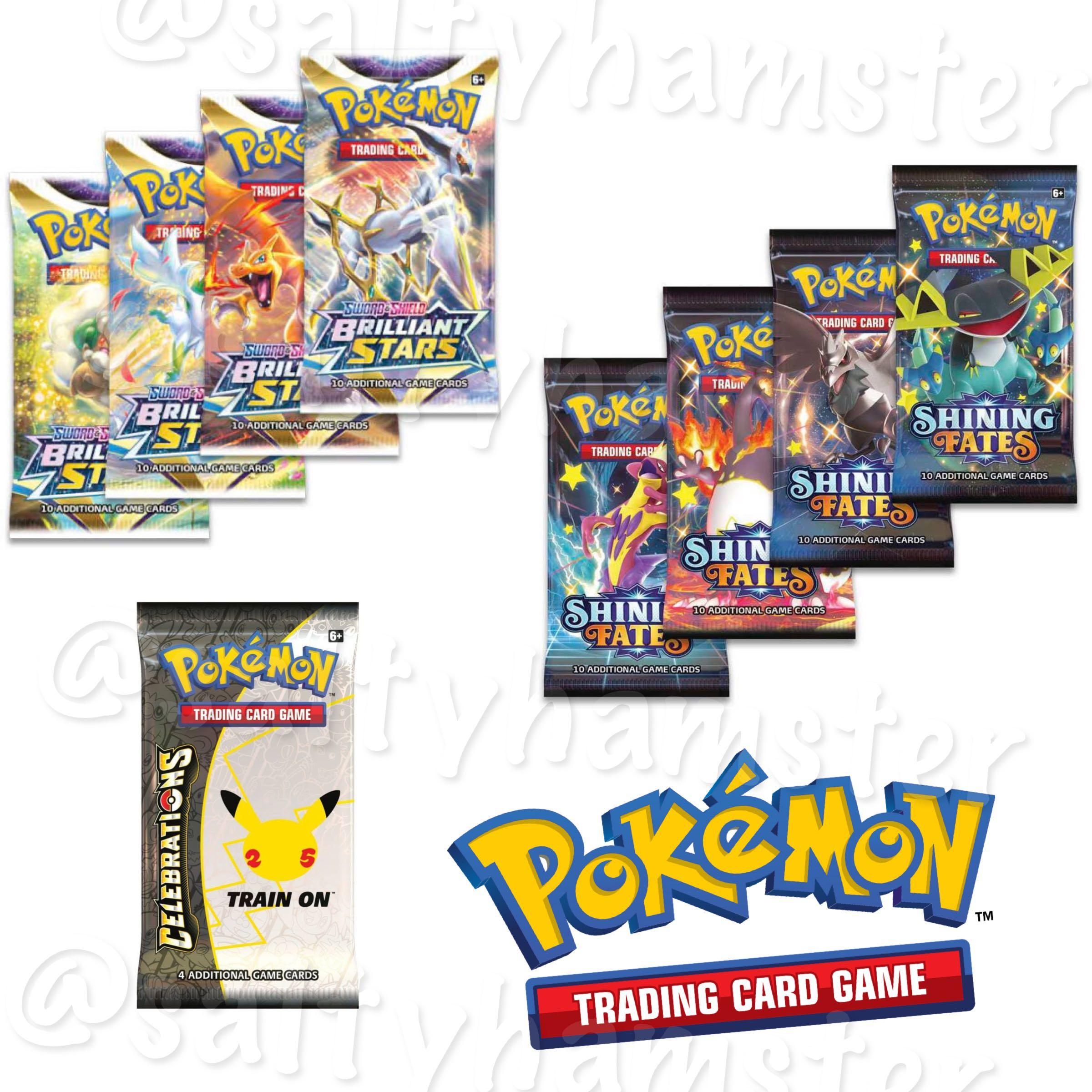 Pokemon TCG Booster Packs - fusion strike battle styles vivid voltage ...