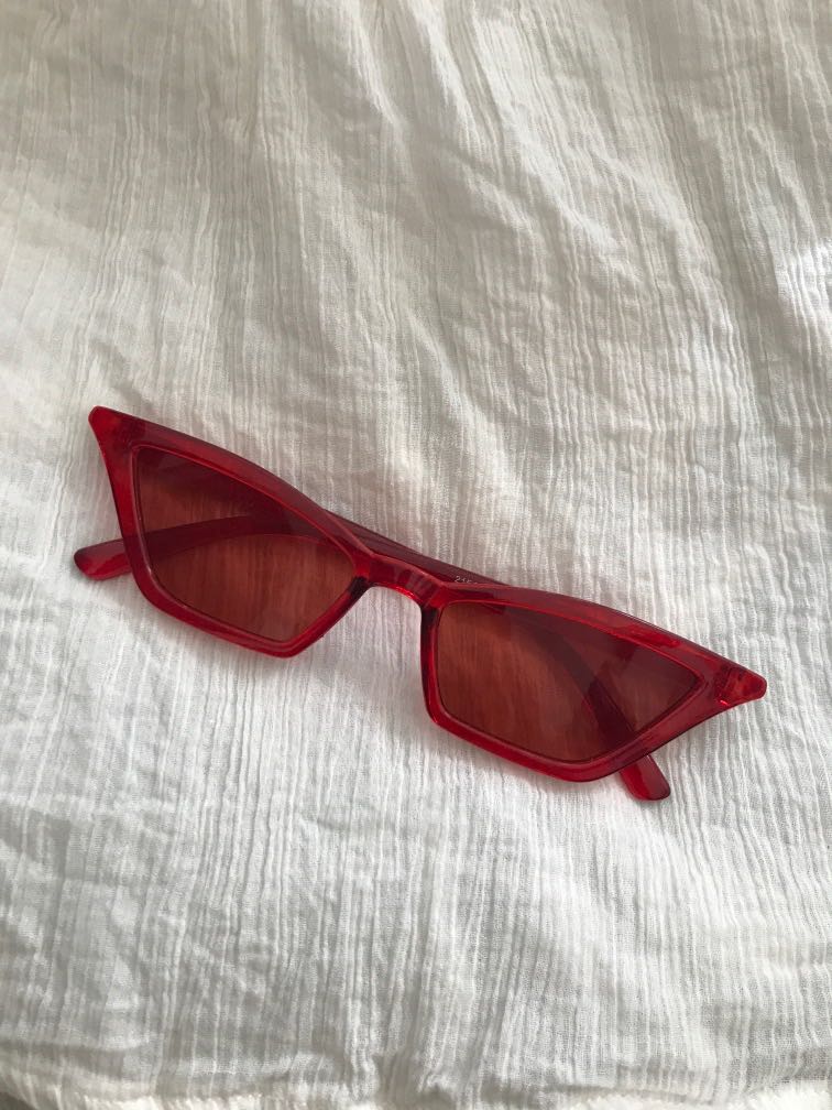 Red Sunnies, Women's Fashion, Watches & Accessories, Sunglasses ...