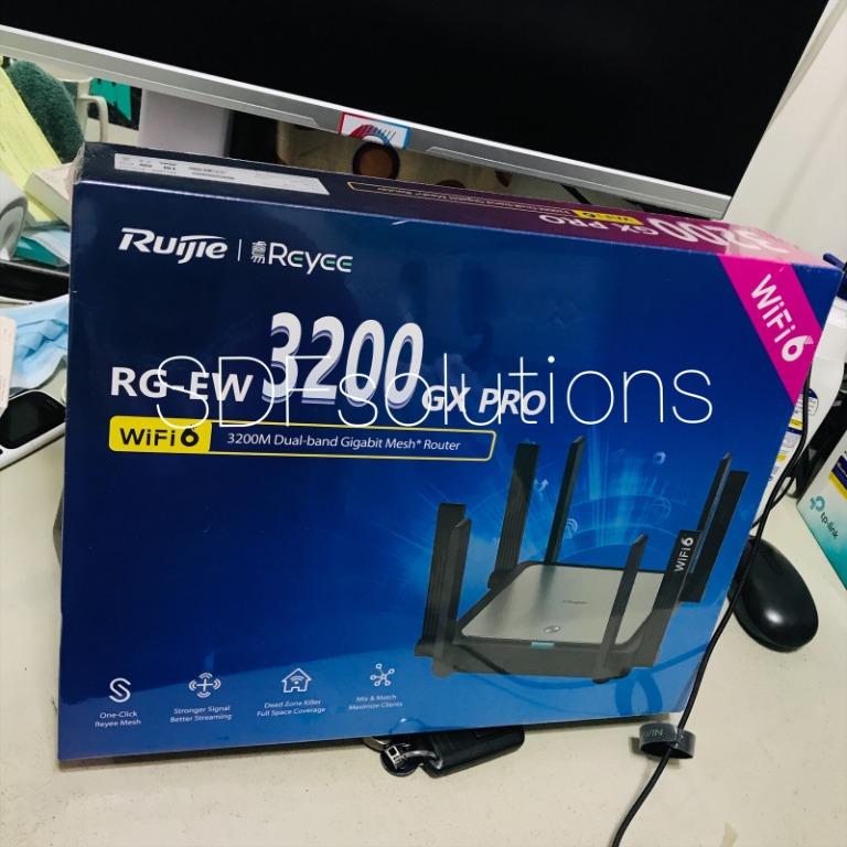 Ruijie Reyee RG-EW3200GX PRO 3200M Wi-Fi 6 Dual-band Gigabit Mesh ...