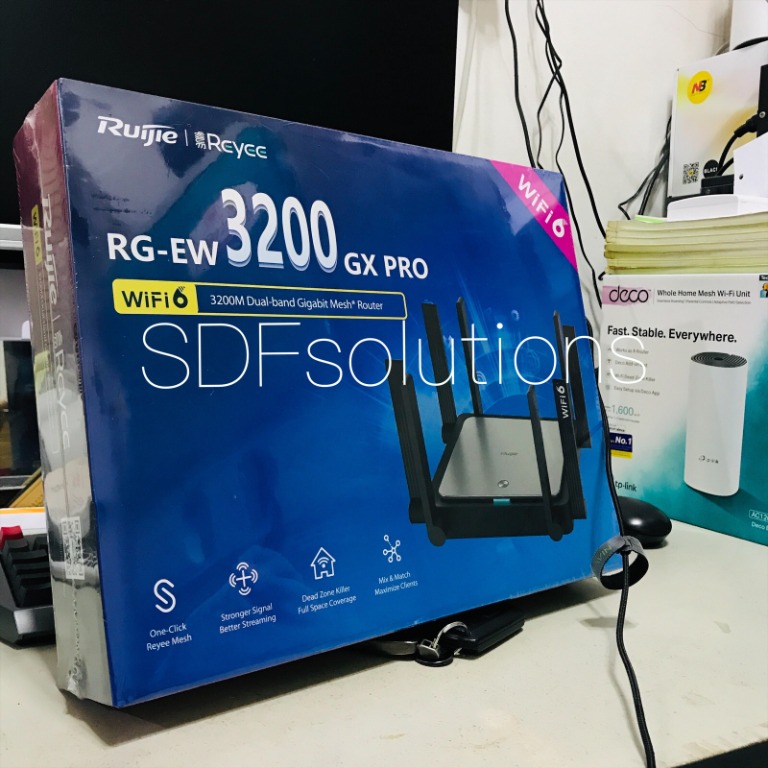 Ruijie Reyee RG-EW3200GX PRO 3200M Wi-Fi 6 Dual-band Gigabit Mesh ...