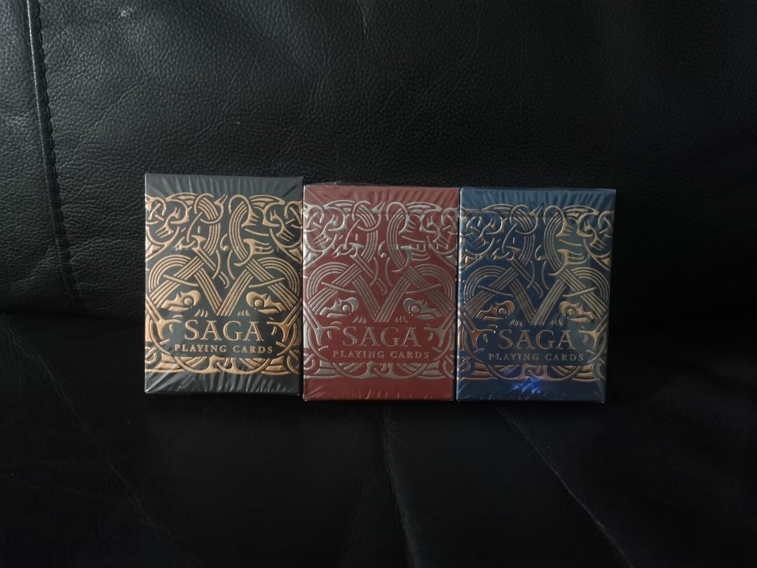 Saga Playing Cards, Hobbies & Toys, Toys & Games on Carousell