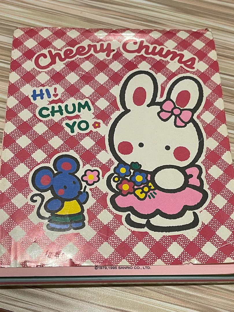 Sanrio Cherry chums 信紙簿, 興趣及遊戲, 手作＆自家設計, 文具 - Carousell