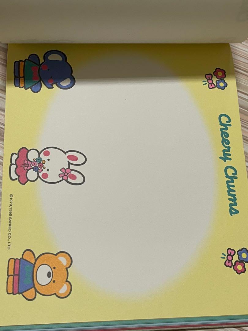 Sanrio Cherry chums 信紙簿, 興趣及遊戲, 手作＆自家設計, 文具 - Carousell