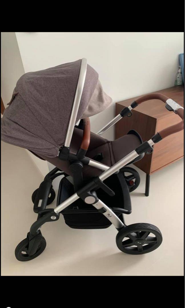 Full set!!! Silvercross Wave Stroller Single/Double, Babies & Kids ...
