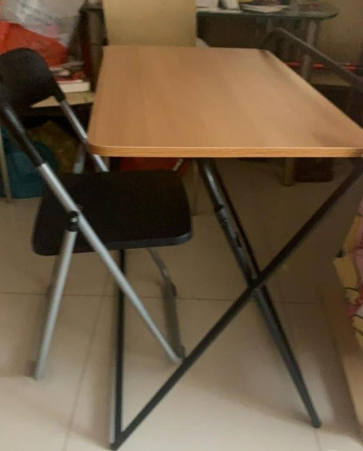 Simple Desk Table, Furniture & Home Living, Furniture, Tables & Sets on ...
