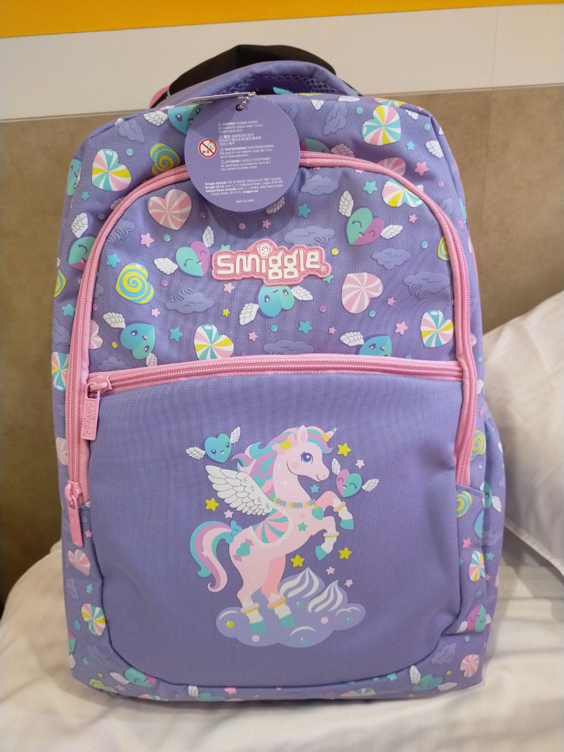 SMIGGLE PEPPY CLASSIC BACKPACK, Women's Fashion, Bags & Wallets ...