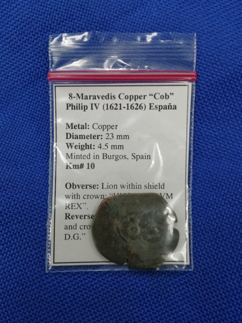 Spanish Maravedis Copper Cob Coin 17th Century, Hobbies & Toys ...