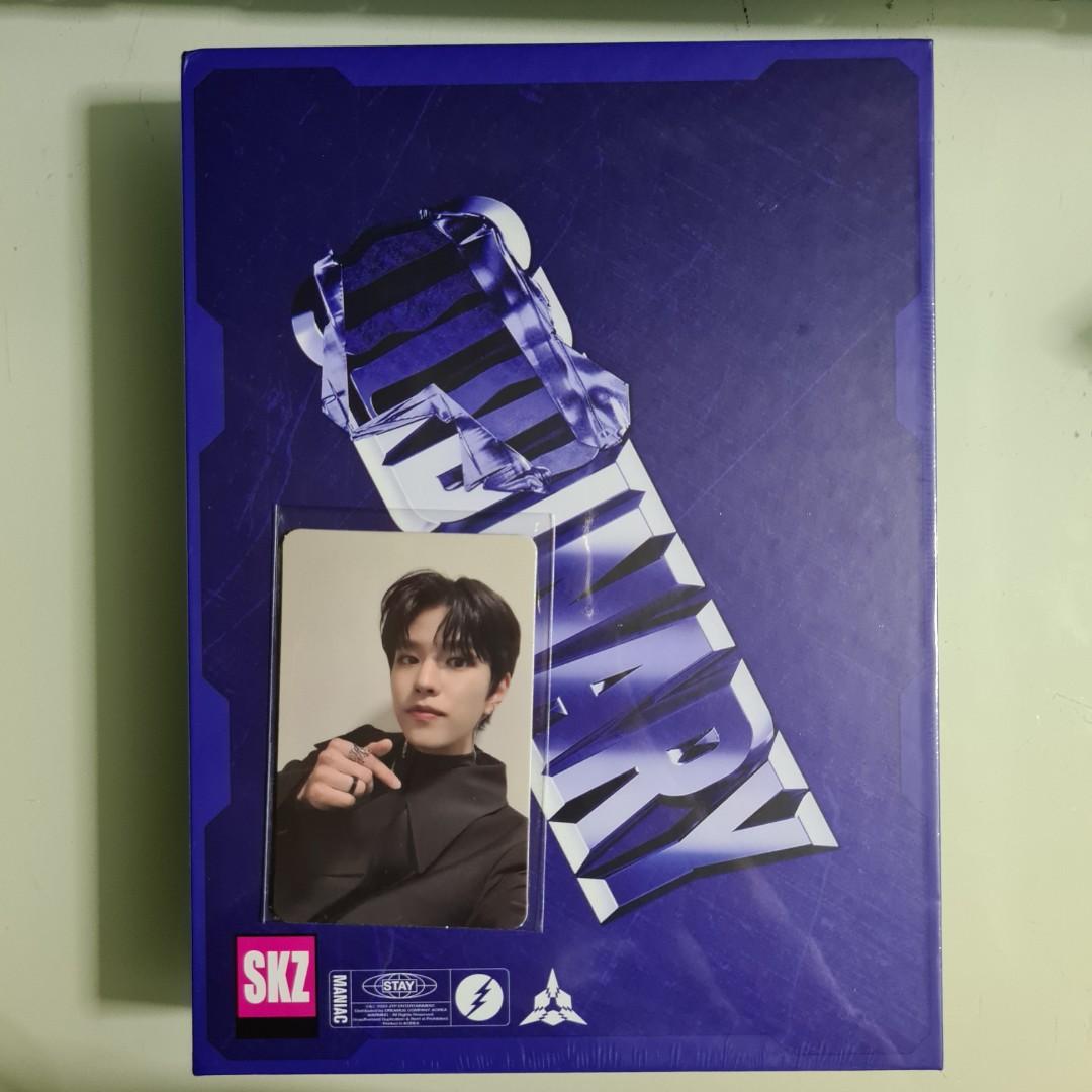 SEALED album stray kids skz oddinary album scanning version (blue ...