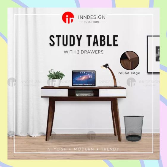 Study Table fully assembled, Furniture & Home Living, Furniture, Tables ...