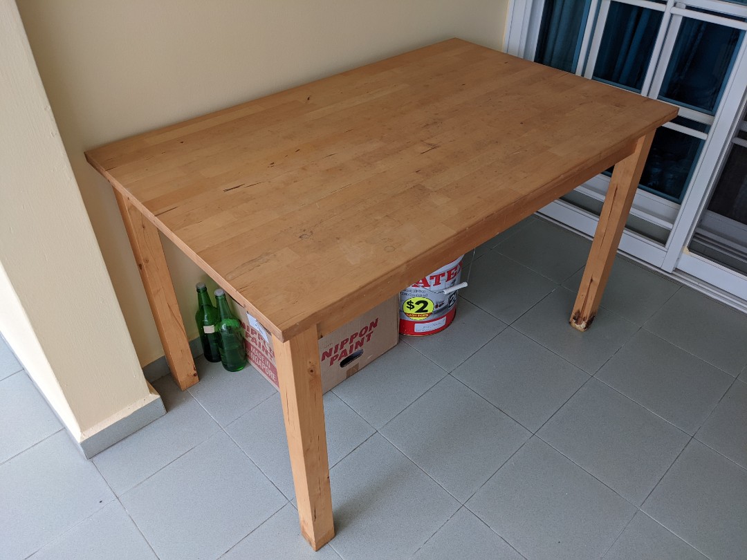 Table 120cm x 75cm, Furniture & Home Living, Furniture, Tables & Sets ...