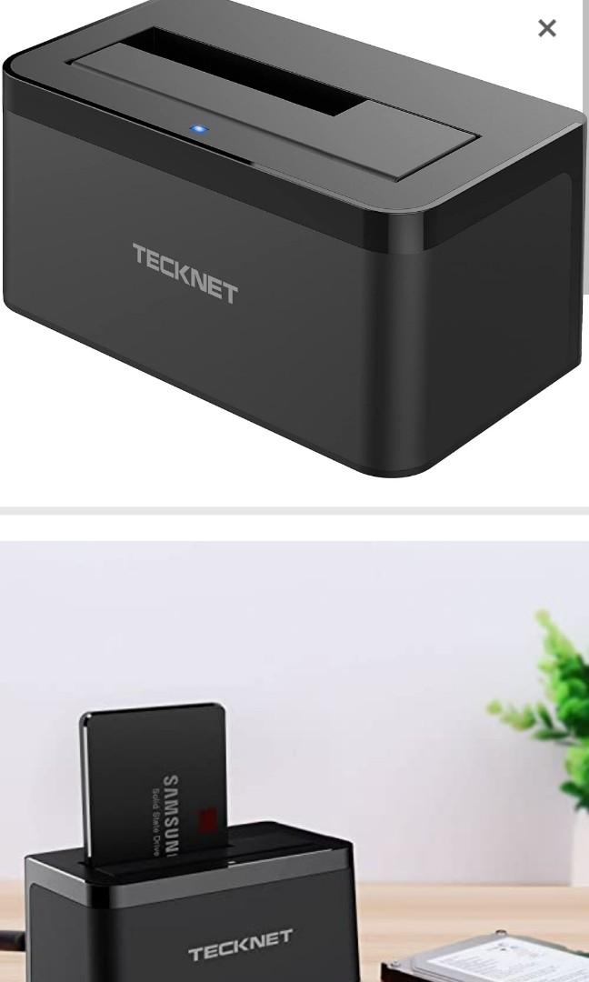 TECKNET USB 3.0 Hard Drives Docking Station for 2.5 Inch & 3.5 Inch ...