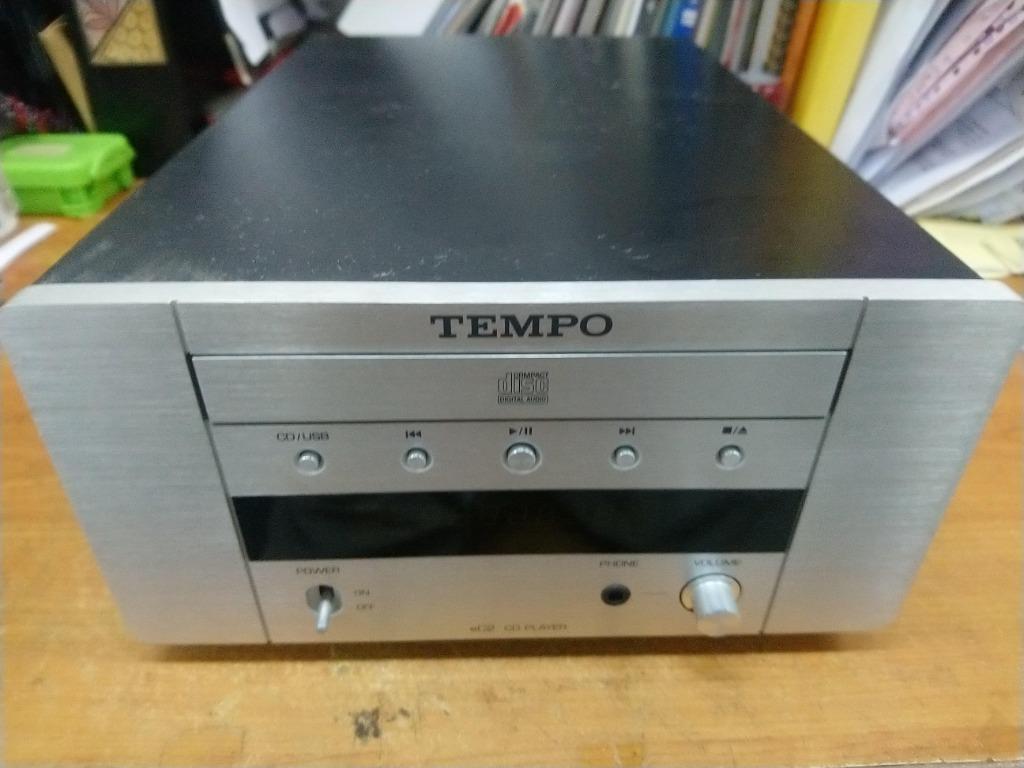 TEMPO eC2 CD Player CD機 (帶USB DAC功能), 音響器材, 其他音響配件及設備 - Carousell