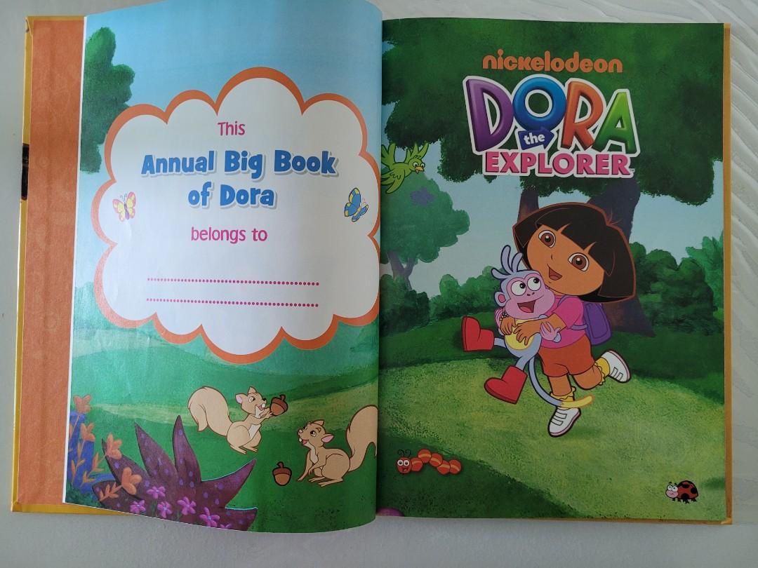 The Annual Big Book of Dora, 興趣及遊戲, 書本 & 文具, 兒童書籍 - Carousell