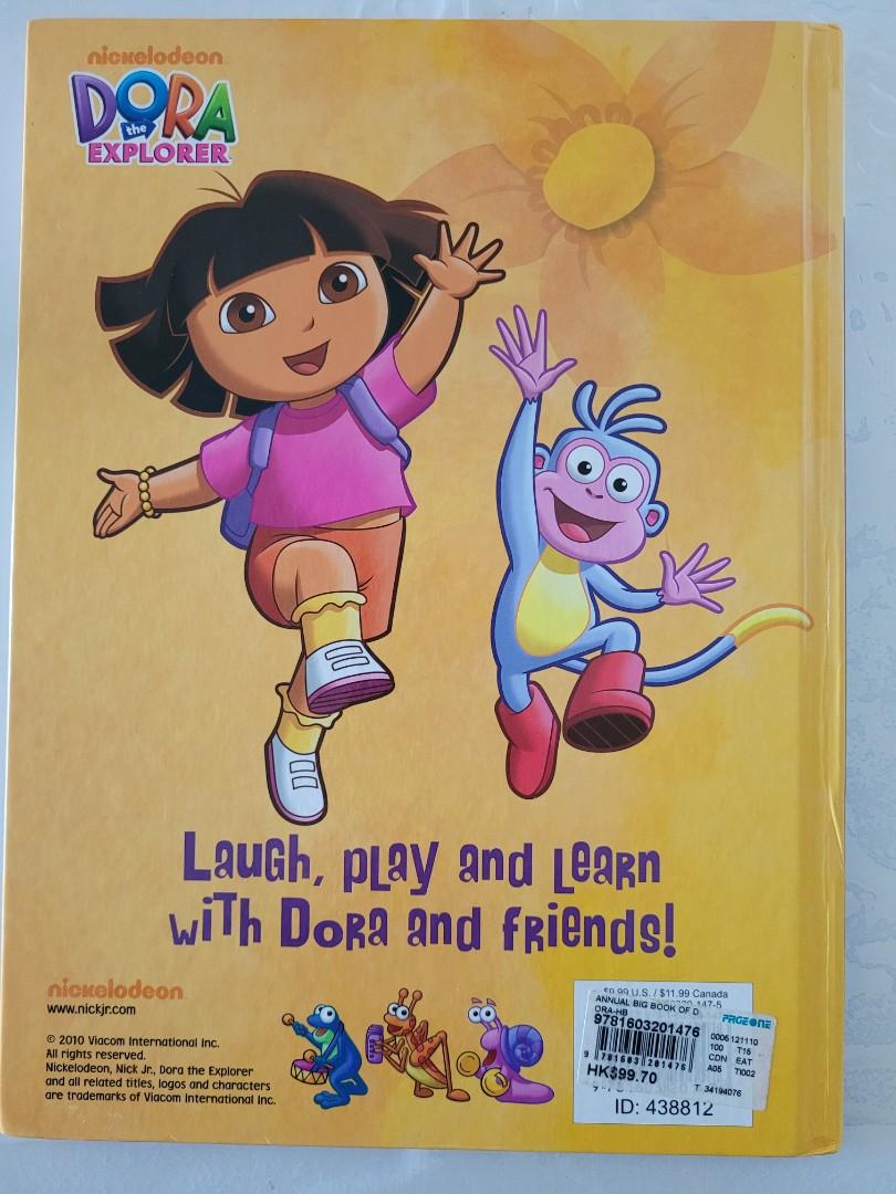 The Annual Big Book of Dora, 興趣及遊戲, 書本 & 文具, 兒童書籍 - Carousell