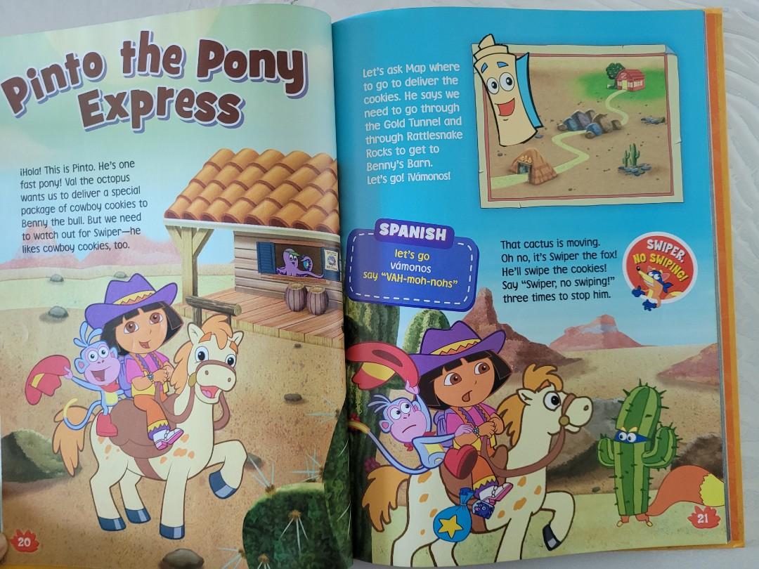 The Annual Big Book of Dora, 興趣及遊戲, 書本 & 文具, 兒童書籍 - Carousell