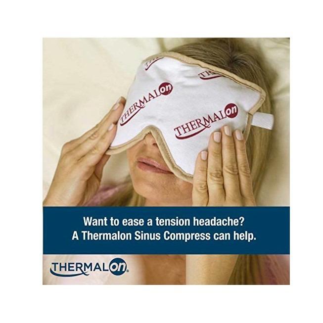 Thermalon Microwave Activated Heat Cold Sinus Allergy Relief Mask Heat ...