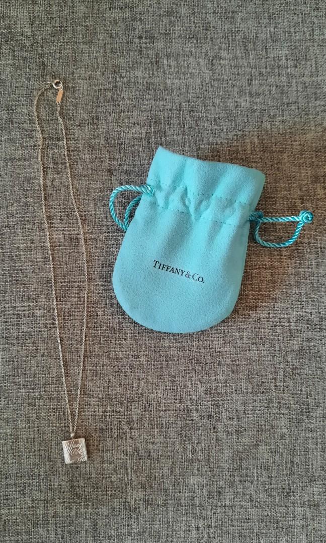 Tiffany & Co Notes Pendant, Women's Fashion, Jewelry & Organisers ...